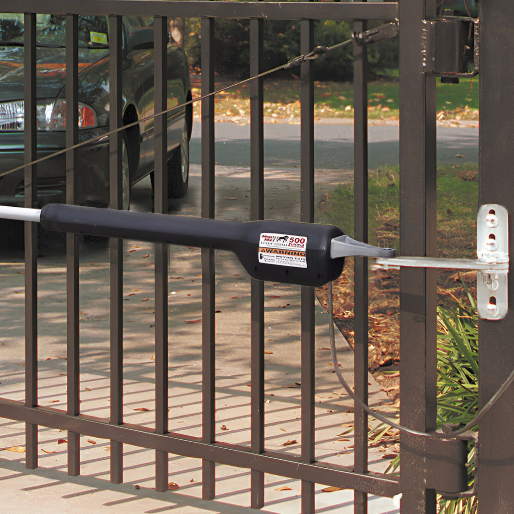 Mighty Mule FM148 Push to Open Bracket - 11-inch Metal Bracket for ...