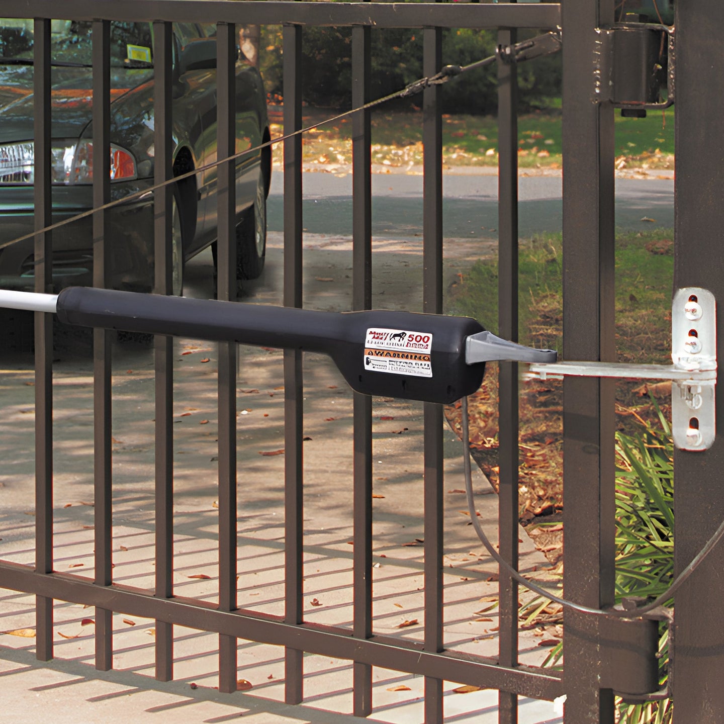 Mighty Mule FM148 Push to Open Bracket - 11-inch Metal Bracket for ...